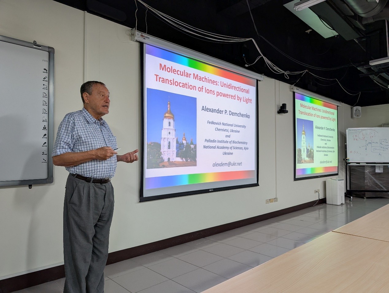 高雄醫學大學 醫藥暨應用化學系 - Alexander P. Demchenko 教授蒞臨高醫演講